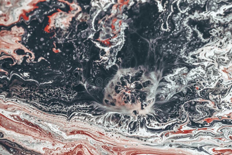 Background with Colorful Mixed Paints for Wallpapers Stock Illustration ...