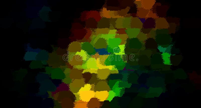 Background with Colorful Mosaic Structure, Computer Graphic Design ...