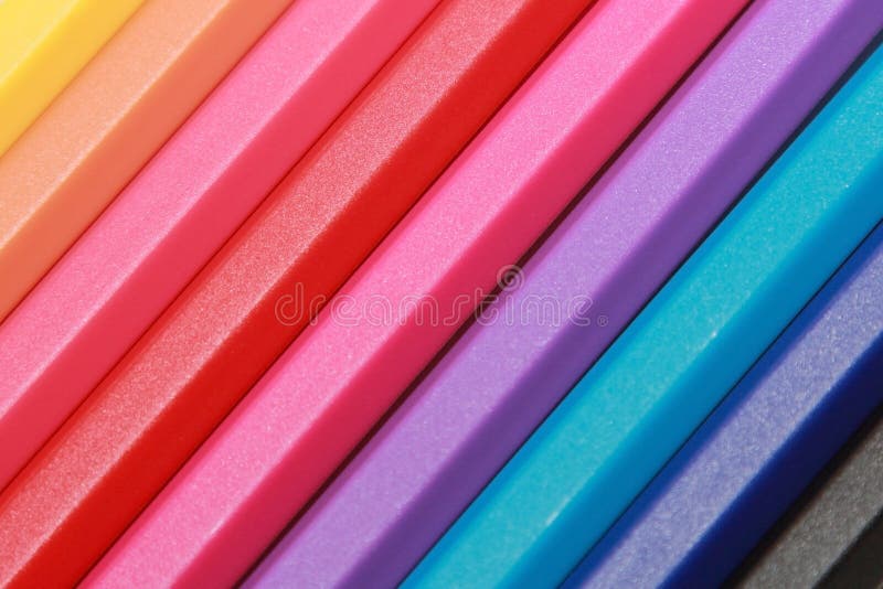 Background of the Colorful Pens Stock Image - Image of bright, mark ...
