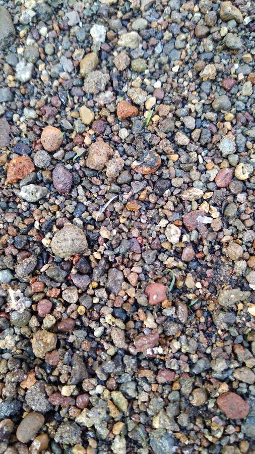 Background with Colorful Scattered Small Stones Stock Photo - Image of ...