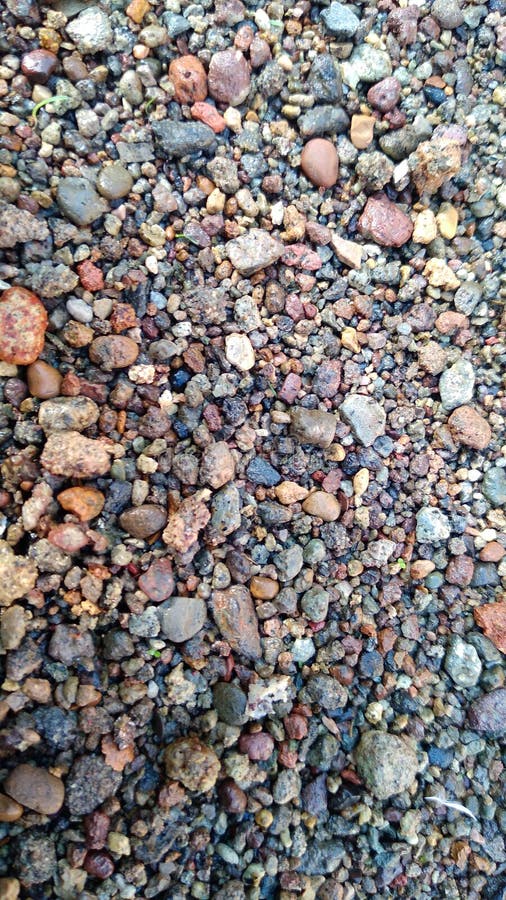 Background with Colorful Scattered Small Stones Stock Image - Image of ...