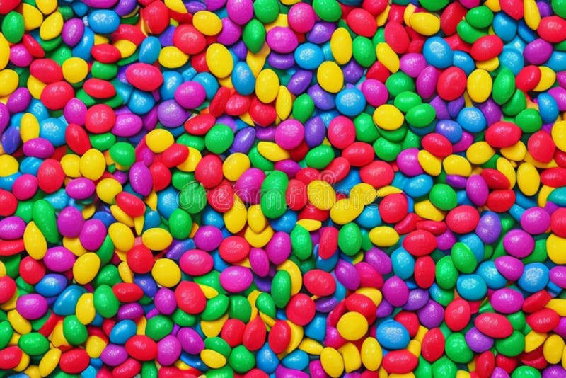 Beautiful Background of Colorful Twisted Candy AI Generated Stock ...