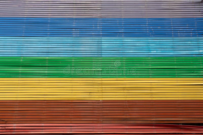Background of Colorfully Painted Facade Stock Photo - Image of texture ...