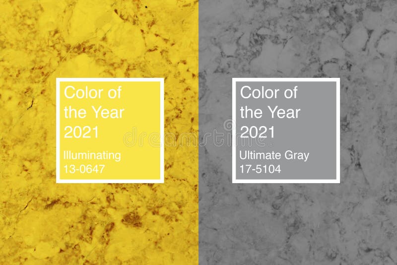 Background of Colors of Year 2021 Ultimate Gray and Illuminating ...