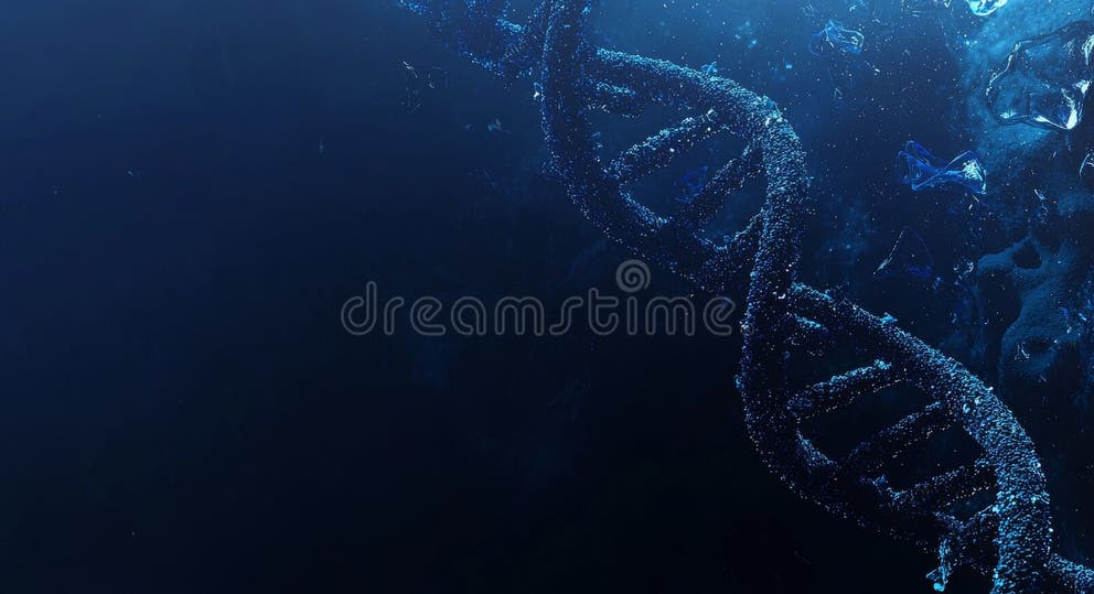 A Background Combining Technology and DNA Themes, Enhanced with Visual ...
