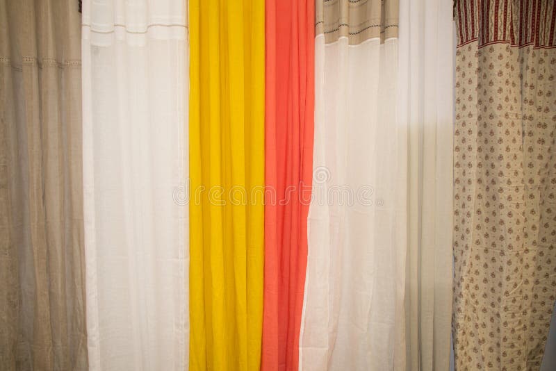 Curtains textures stock image. Image of fabric, designs - 37407499