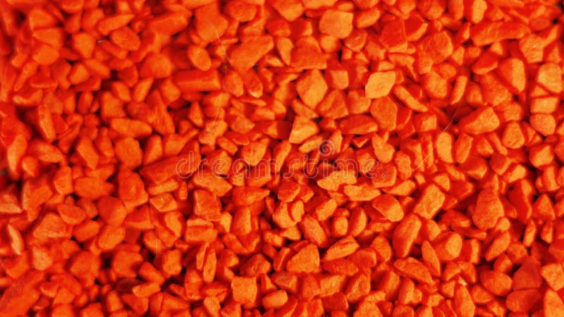 Background Composed of Small Orange Pebbles Stock Image - Image of ...