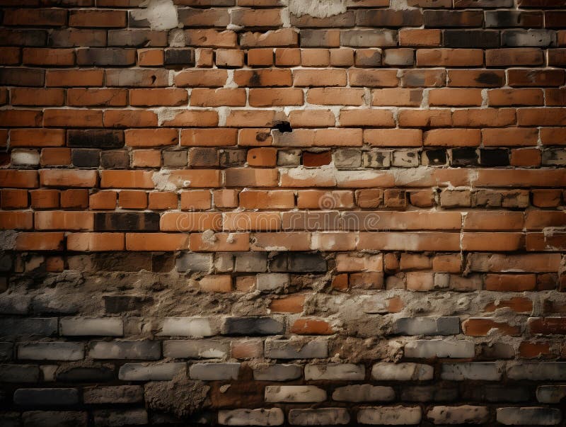 Background Composition of Bricks, Creating a Textured and Rustic ...