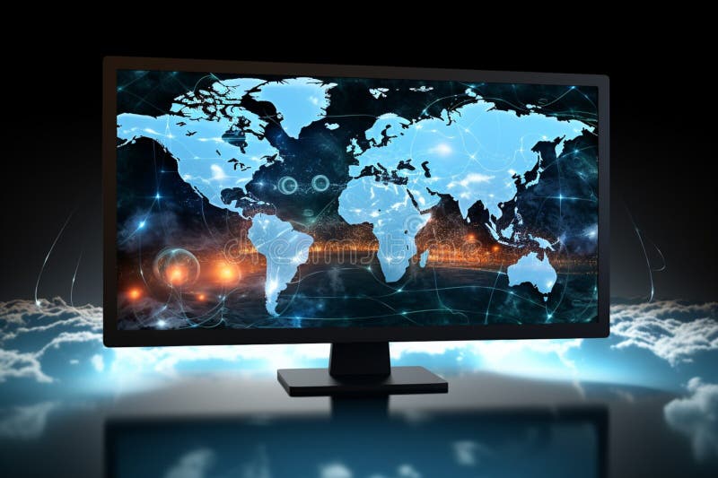 A Background on the Computer Screen Features Network Connection ...