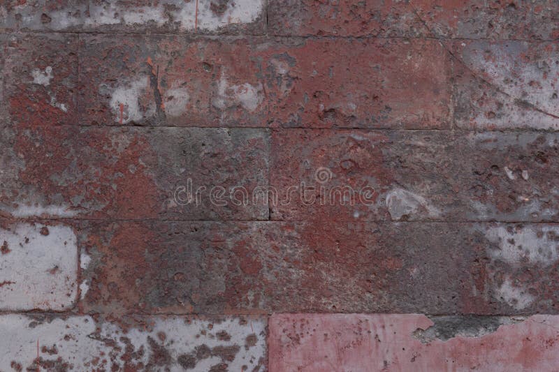 Background Concept, Old Rustic Red Brick Stock Image - Image of stone ...
