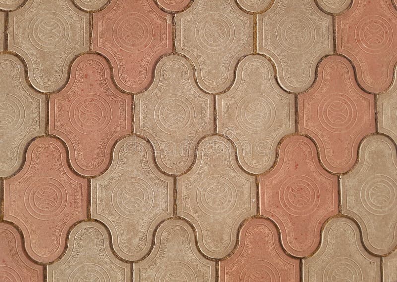 Background of Concrete Paving Slabs. Texture of Paving Slabs Stock ...