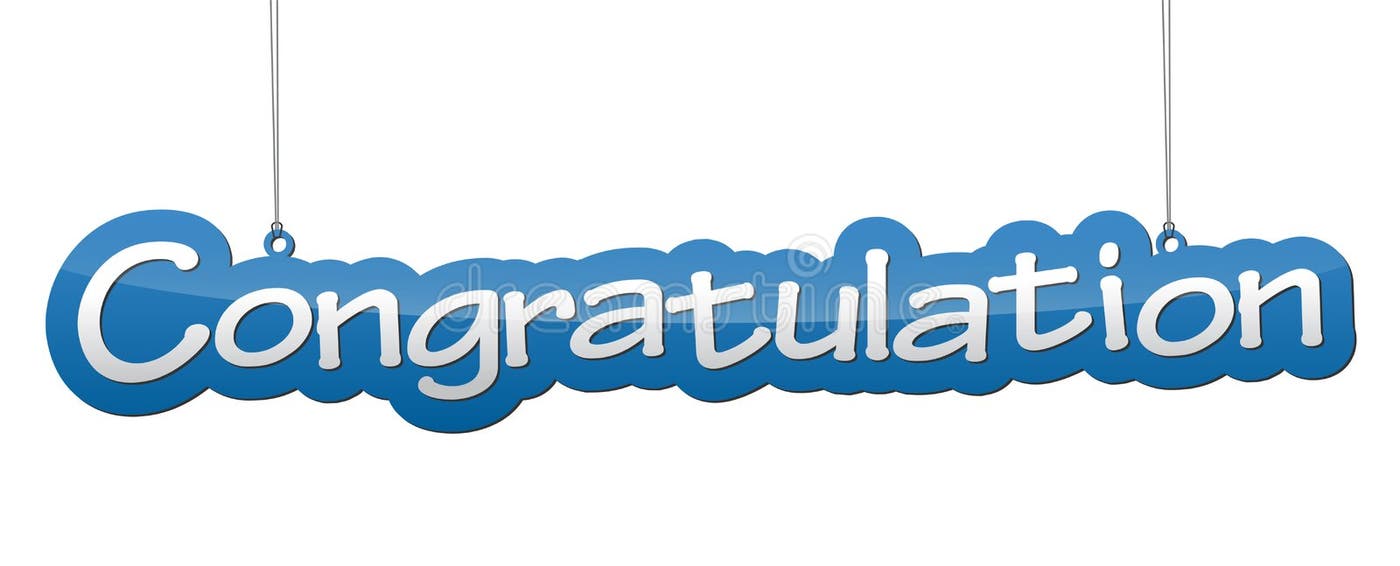 Blue Congratulation Stock Illustrations – 78,369 Blue Congratulation ...