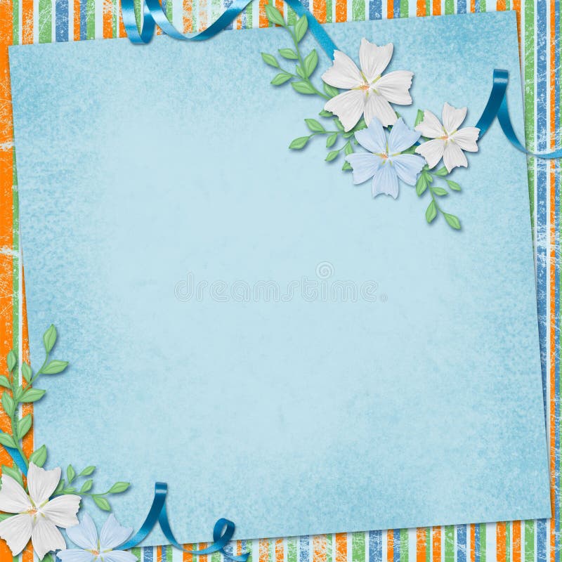 Background for Congratulation Card Stock Illustration - Illustration of ...