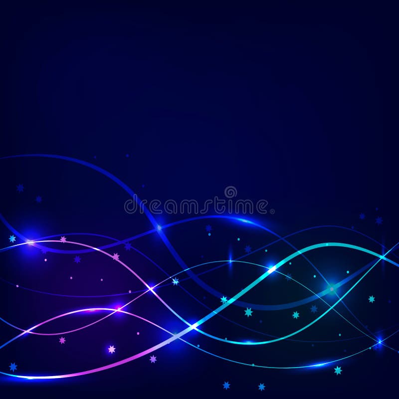 Background Consisting of Lines and Stars Stock Illustration ...