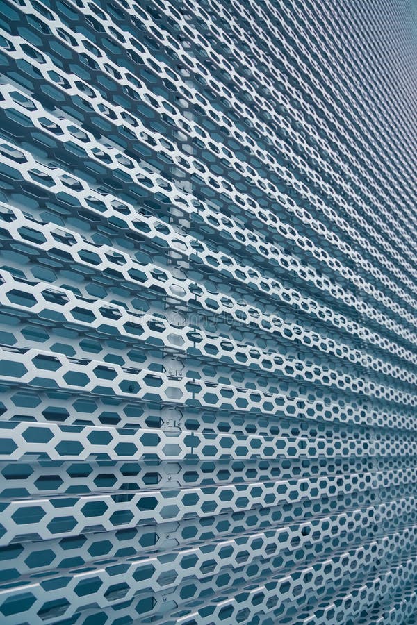 Background Construction of Industrial Metal Wall Cells Vertical Surface ...