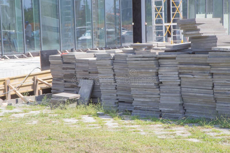 Background of the Construction Site. Modern Civil Engineering Stock ...