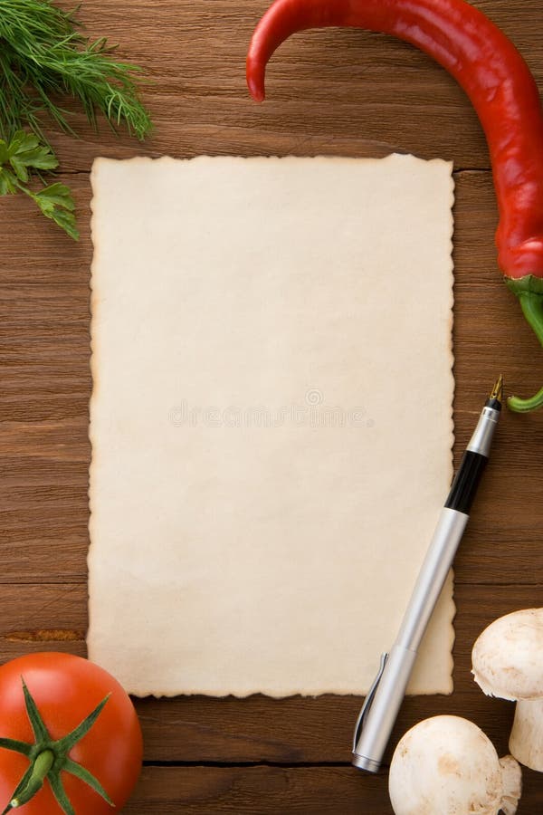 Cooking recipes background stock image. Image of leaf - 32931381