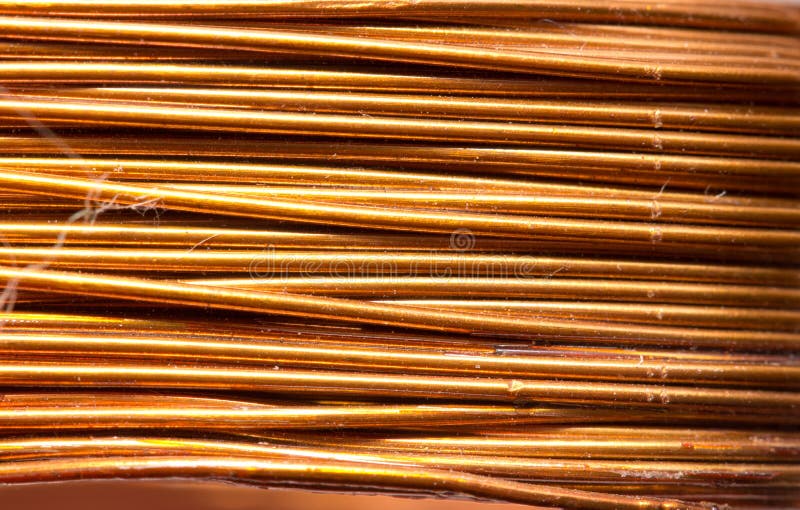 Background of copper wire stock image. Image of texture - 104012933