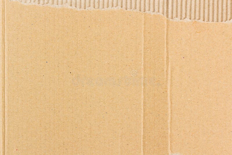 Background Of Corrugated Cardboard Stock Image - Image of brown ...