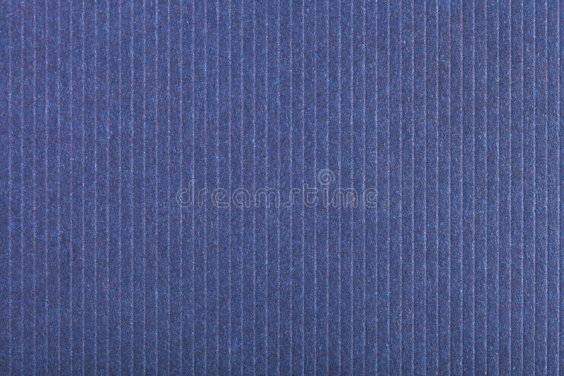 Background from Corrugated Dark Blue Color Paper Stock Image - Image of ...