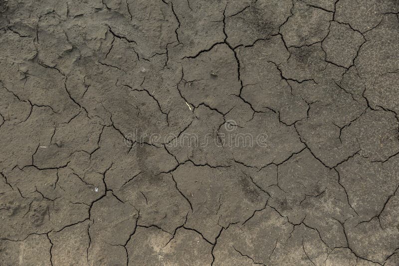 Background of Cracked Dark Grey Ground Stock Photo - Image of grey ...