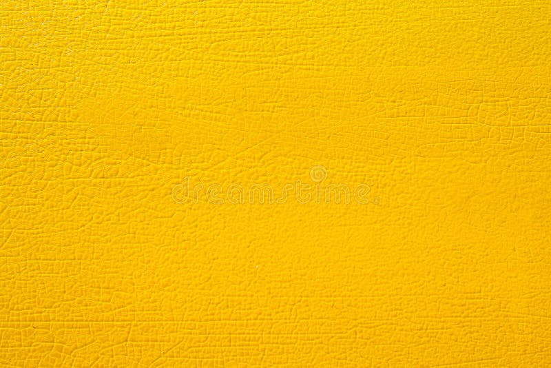 Background of Cracked Yellow Color on Aluminium Surface. Stock Image ...