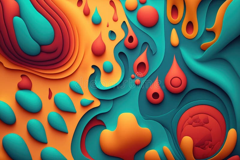 Background with a Creative Abstract Texture Stock Illustration ...