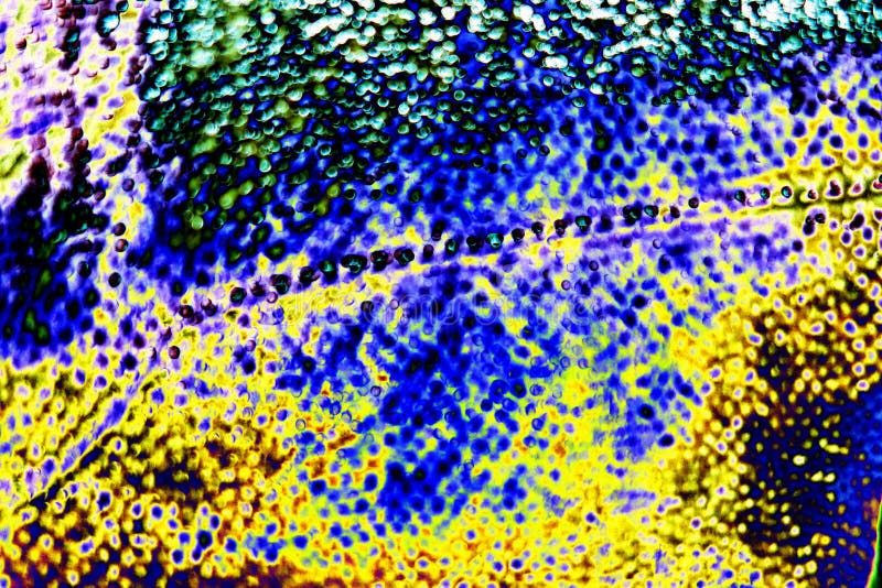 Background of Crowded Fish Scales, Bokeh, Changed Color Scheme. Texture ...