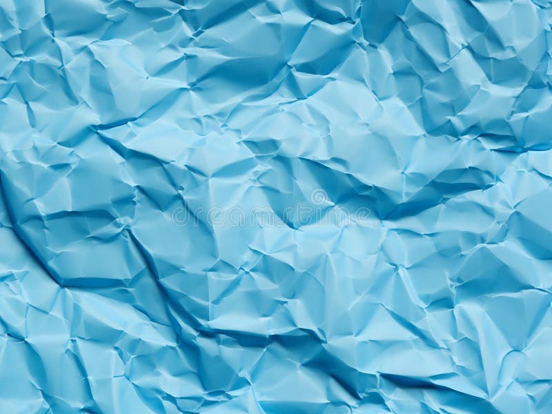 Crumpled Blue Foil Texture, Dark Colors Stock Illustration ...