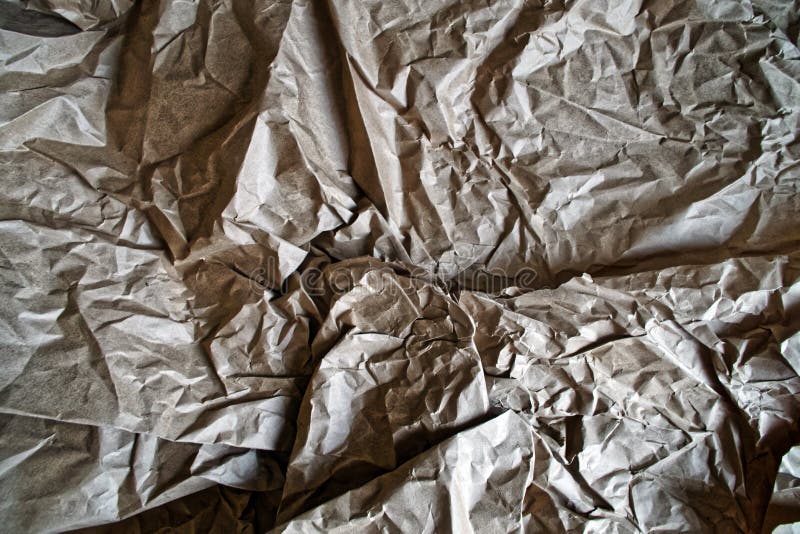 Background of Crumpled Wrapping Paper Stock Photo - Image of paper ...