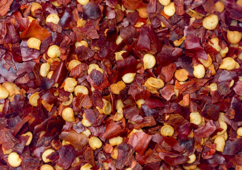 Background of Crushed Red Pepper Stock Photo - Image of spicy, spice ...