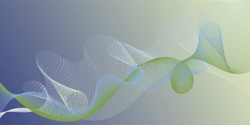 Overlapping Curves Card Backdrop Simple Design. Stock Vector ...