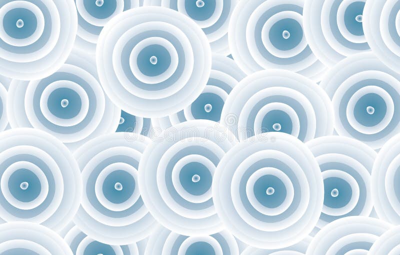 Background of Curved Rounds Stock Vector - Illustration of modern, tile ...