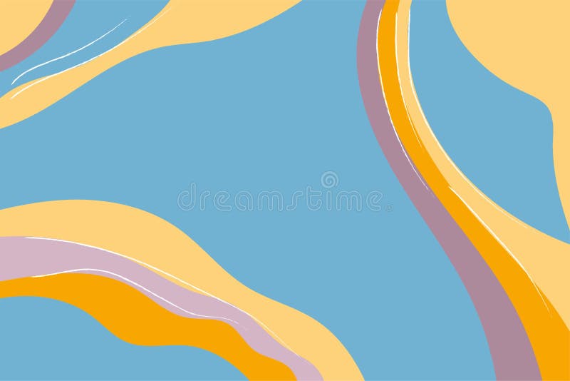 Background with Curved Shapes. Wave Pattern. Marble Stock Vector ...