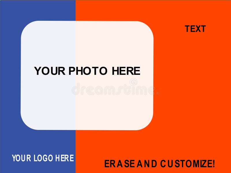 Background Customizable with Lush Lava and Blue Shades Colours. Stock ...