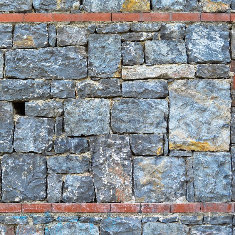 Fine cut blue stone wall stock image. Image of granite - 244946931