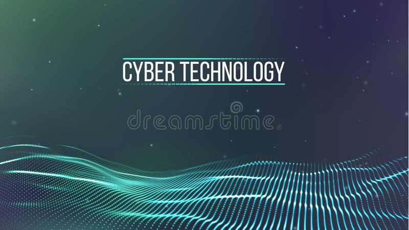 Cyber Technology Ai Tech Wire Network Futuristic Wireframe. Artificial ...