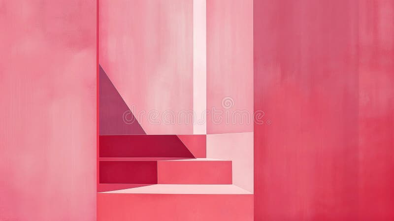 Background 3d Pink Abstract Background with Two Vertical Rectangles ...