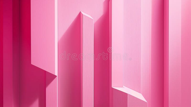 Background 3d Pink Abstract Background with Two Vertical Rectangles ...