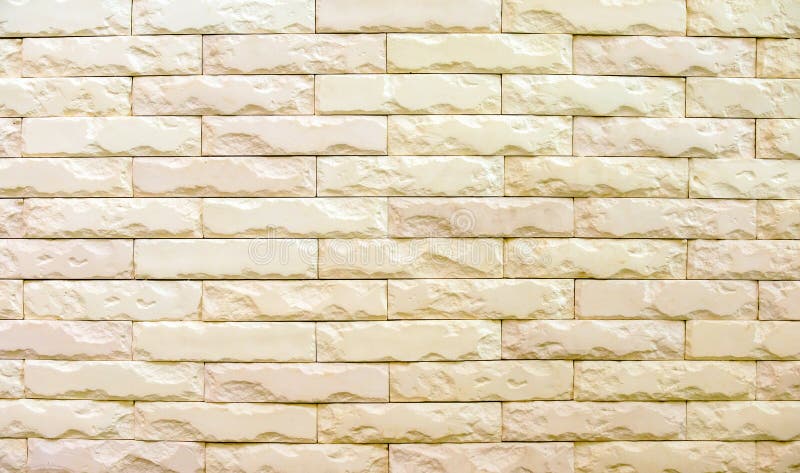 Background of Dark Beige Brick Stock Image - Image of beige ...