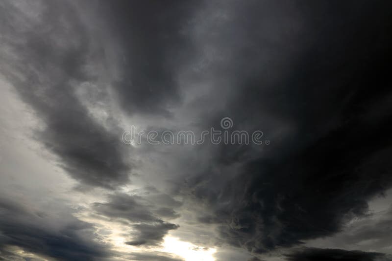 Dramatic Sky with Stormy Clouds. Stock Photo - Image of halloween ...