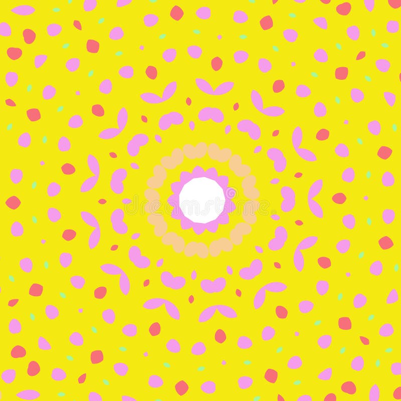 Background with Decorative Circular Pattern. Stock Vector ...