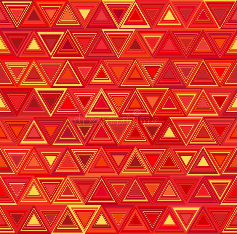 Background with Decorative Geometric Triangle Elements. Vector ...
