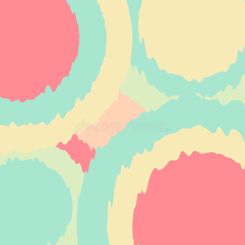 Background with Decorative Spots in Pastel Colors. Abstract Vector ...