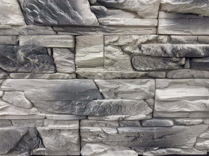 Background from Decorative Wall Made of a Decorative Stone .Stone ...