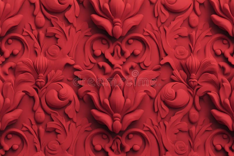 Background of Deep Red and Burgundy Hues with a Lavish Texture and ...