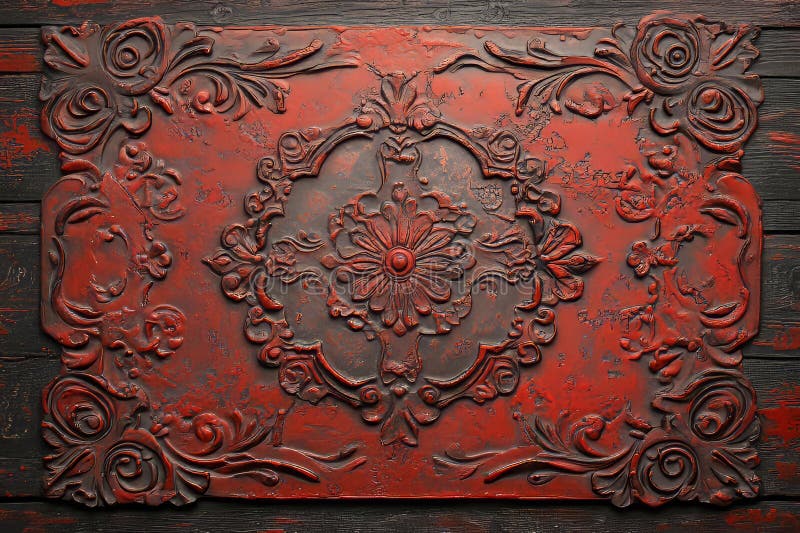 Background Deep Red Burgundy Luxurious Texture Detailed Pattern Stock ...