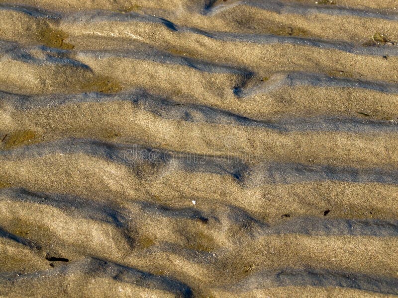 Background of Deep Sand Ripples Stock Image - Image of coast, abstract ...