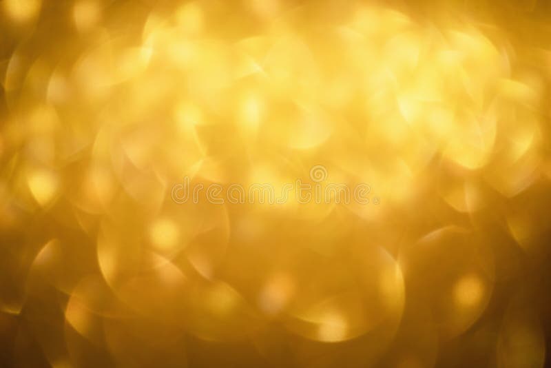 Yellow Abstract Background. Background Defocus Light Glitter Yellow ...