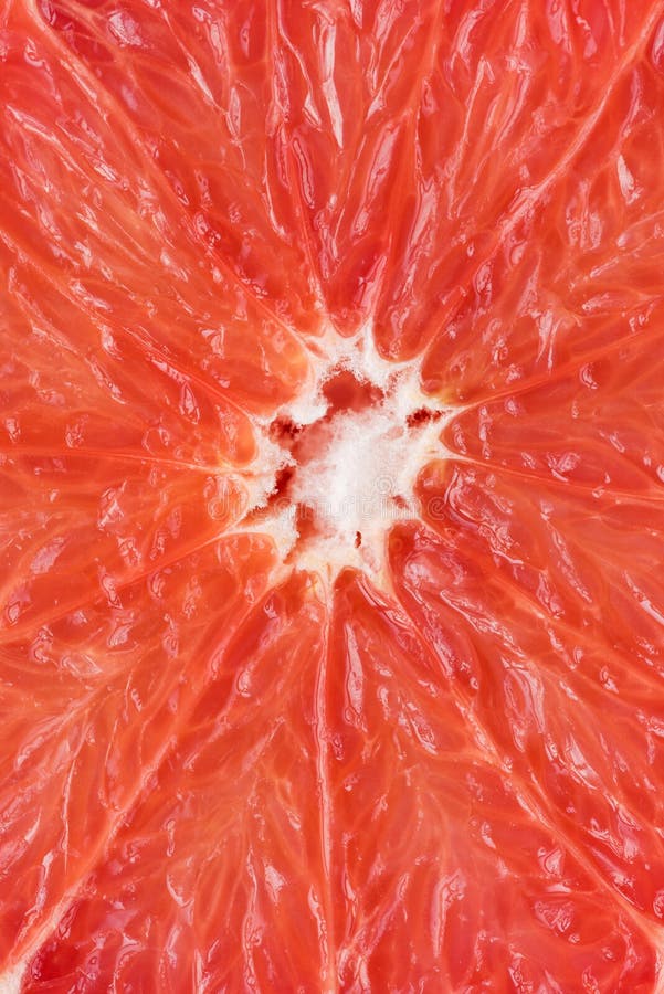Background of Delicate Pink Pulp of Sliced Grapefruit. Stock Photo ...